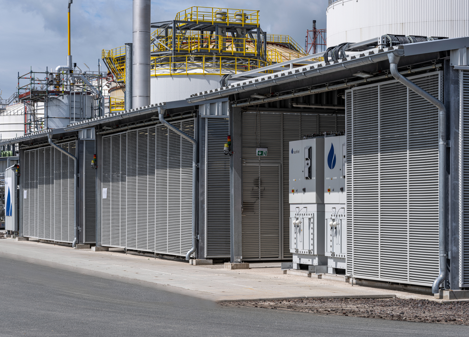 Hoge-temperatuur electrolyzer op de raffinaderij van Neste in Rotterdam ...